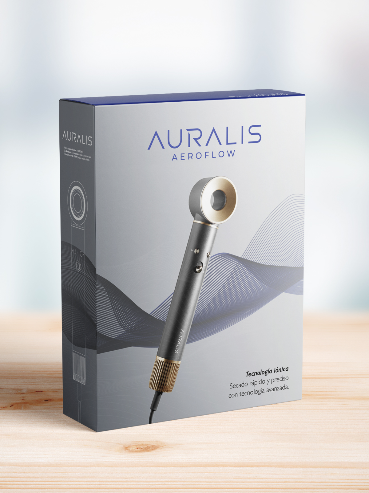 Auralis Aeroflow: Secador profesional multiestilo 5 en 1